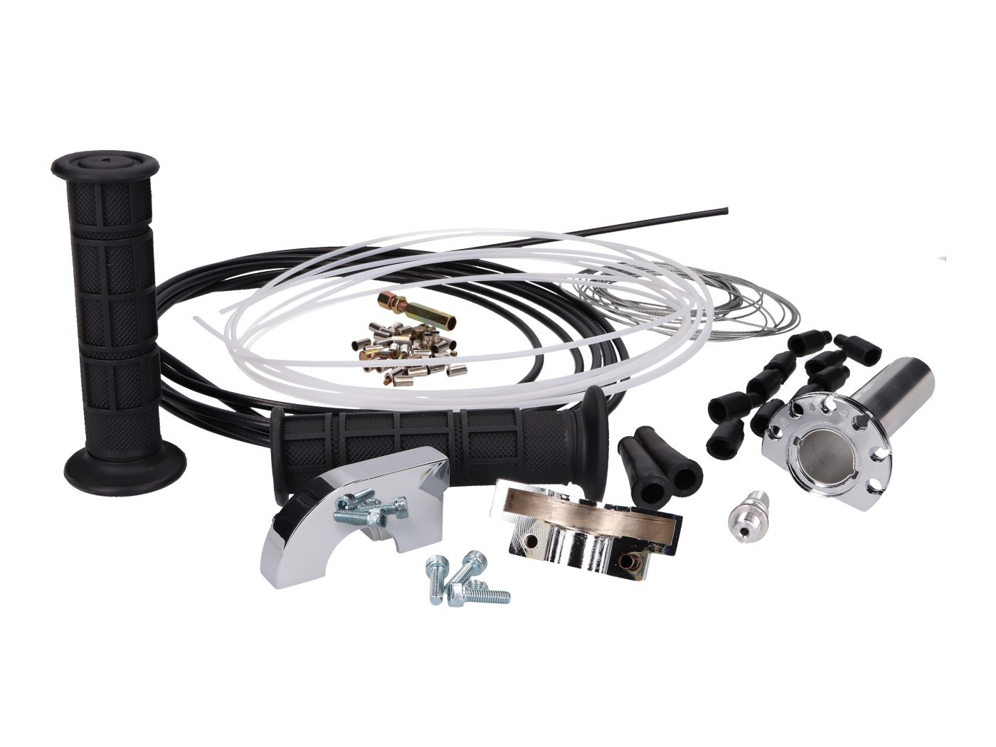 Quick Action Throttle Kit Naraku Chrome - Universal