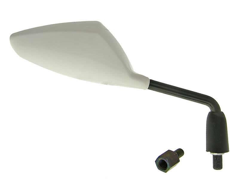 Mirror Sport Right, M8 / M10 Triangle White - Universal